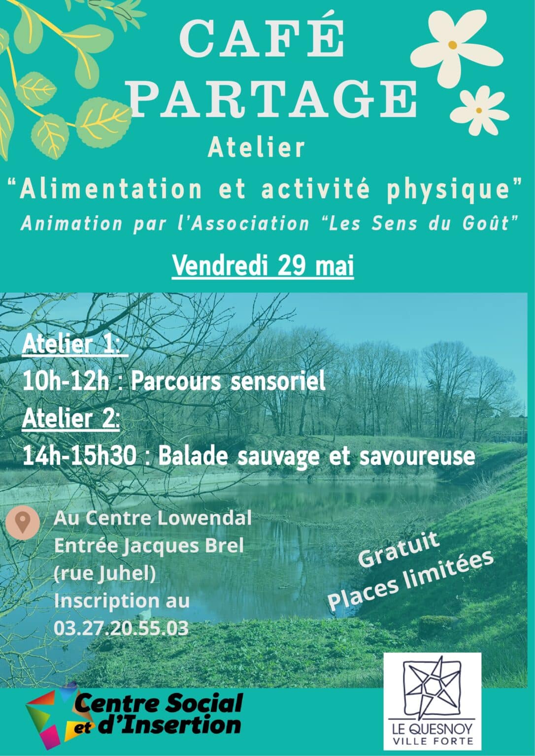 Café partage : Alimentation et activité physique - Mairie du Quesnoy
